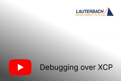 Debugging via XCP | Lauterbach TRACE32