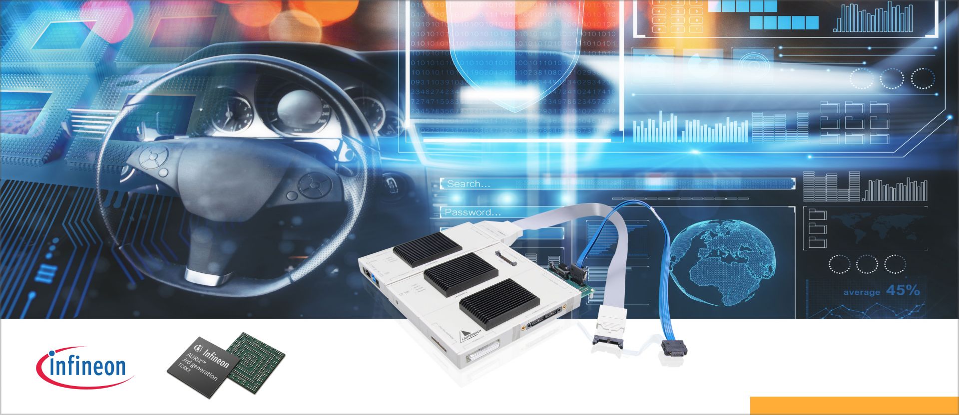 Lauterbach supports Infineon’s Next-Generation AURIX™ TC4x